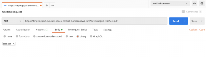 Using REST API to upload files to the S3 bucket - BlueGrid.io : BlueGrid.io