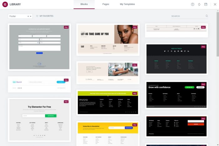 How to build a Footer with Elementor? - BlueGrid.io : BlueGrid.io