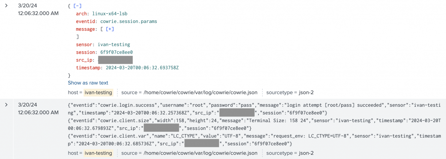 Setting Up Honeypot Using Cowrie - BlueGrid.io : BlueGrid.io
